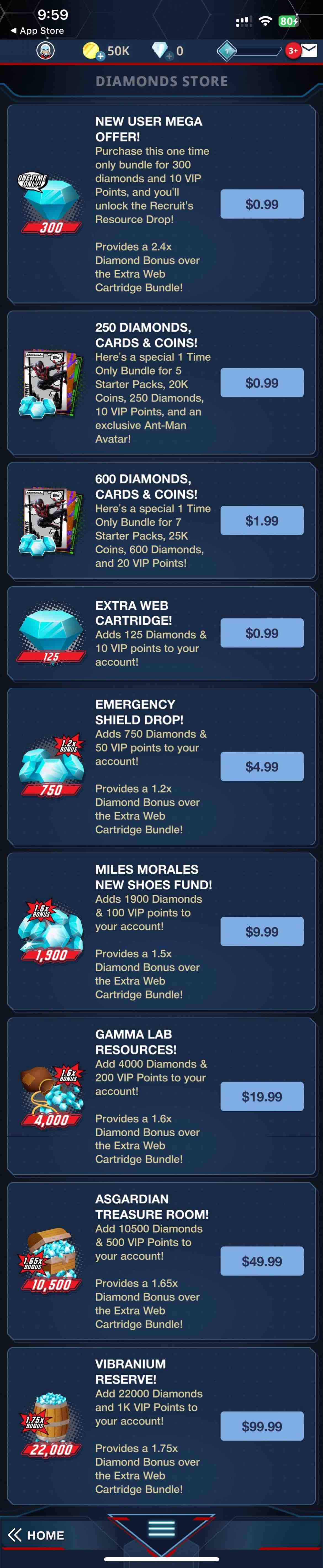 Marvel Collect! by Topps | Paywall Screenshot ($200K/mo)