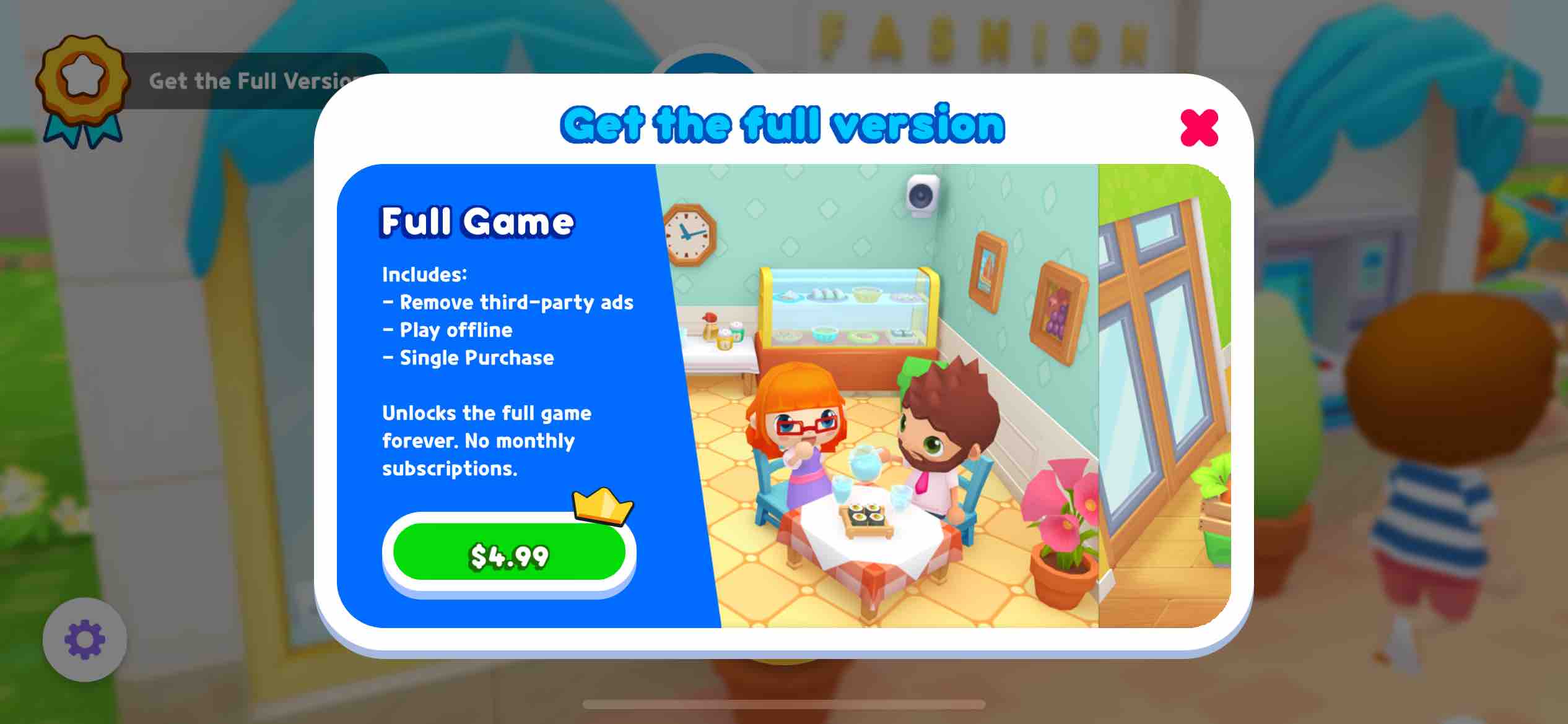 Daily Shopping Stories | Paywall Screenshot ($1K/mo)