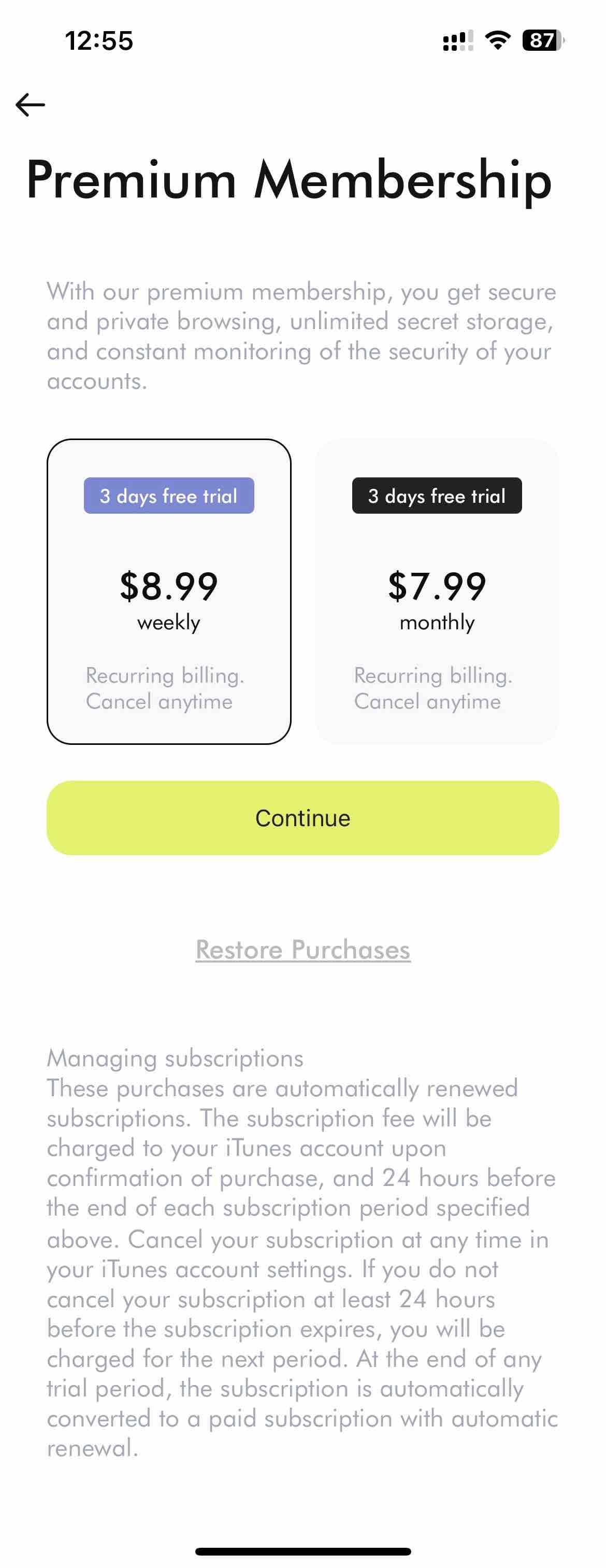 AlphaSentry | Paywall Screenshot ($1K/mo)