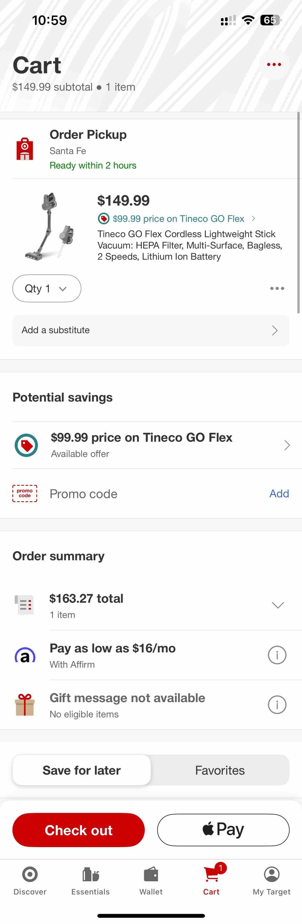 Target: Shop Deals & Trends | Paywall Screenshot ($1K/mo)